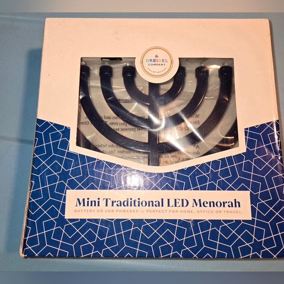 Holiday | Mini Traditional Led Menorah | Poshmark